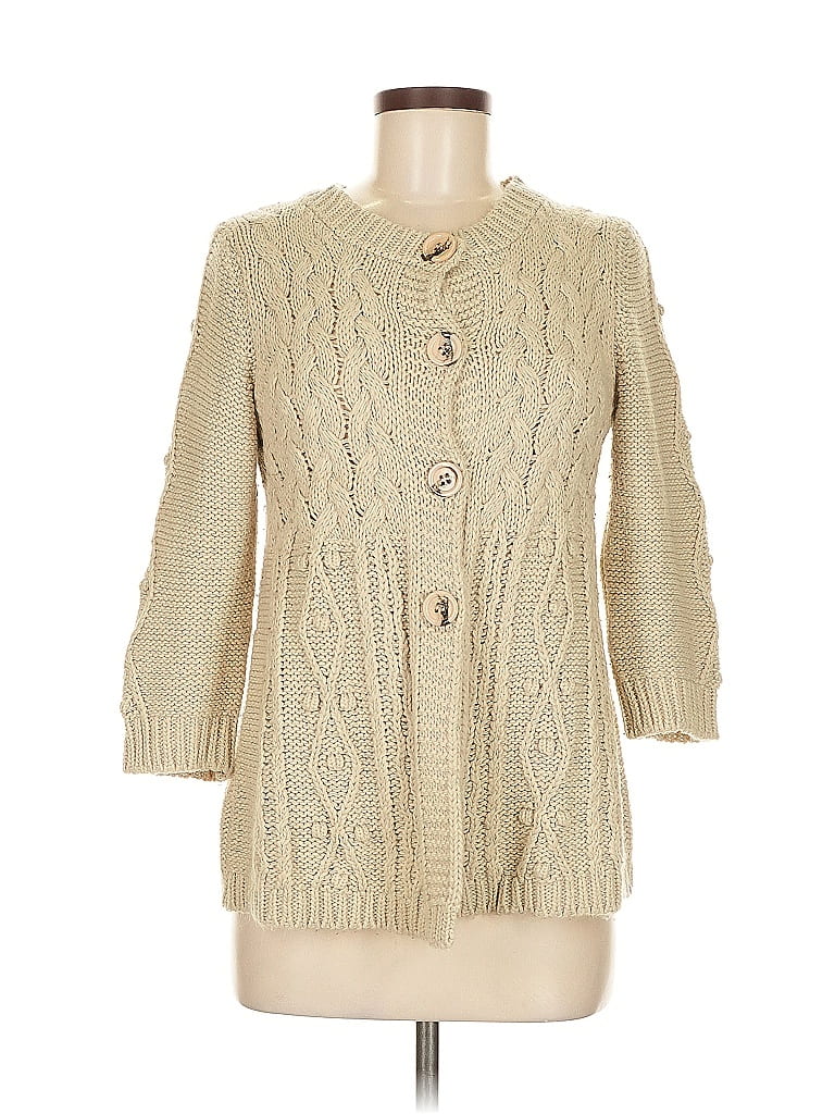 Berretti Tan Cardigan Size M - 68% off | ThredUp