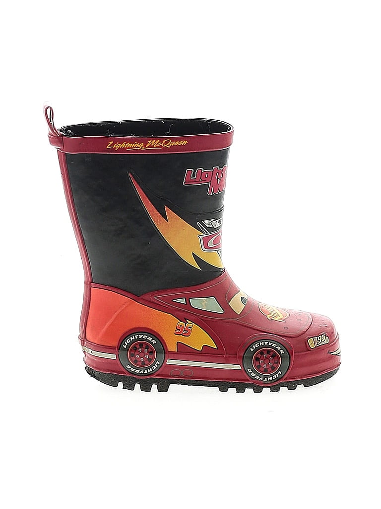 Disney Pixar Red Rain Boots Size 5 - 51% off | ThredUp