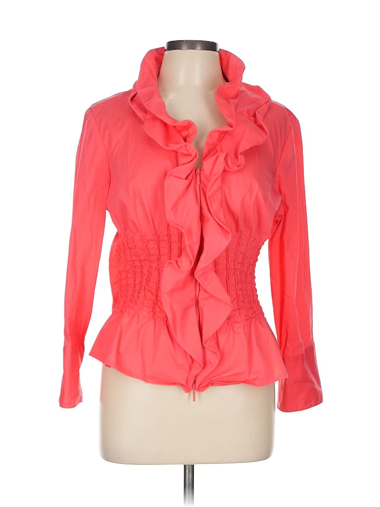 Samuel Dong Orange Jacket Size L - 82% off | ThredUp