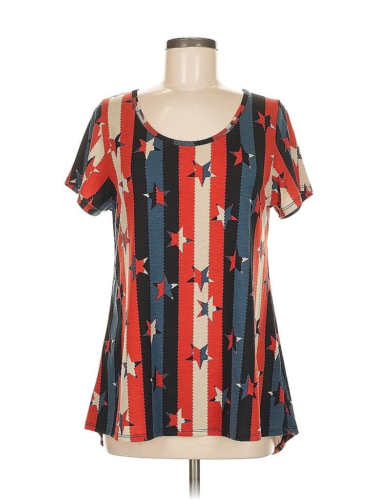 Lularoe Red Short Sleeve T-Shirt Size M - 48% off | ThredUp