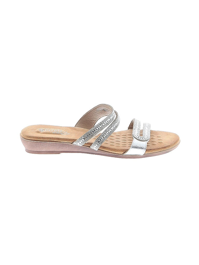 Patrizia by Spring Step Silver Sandals Size EU 40 - 61% off | ThredUp