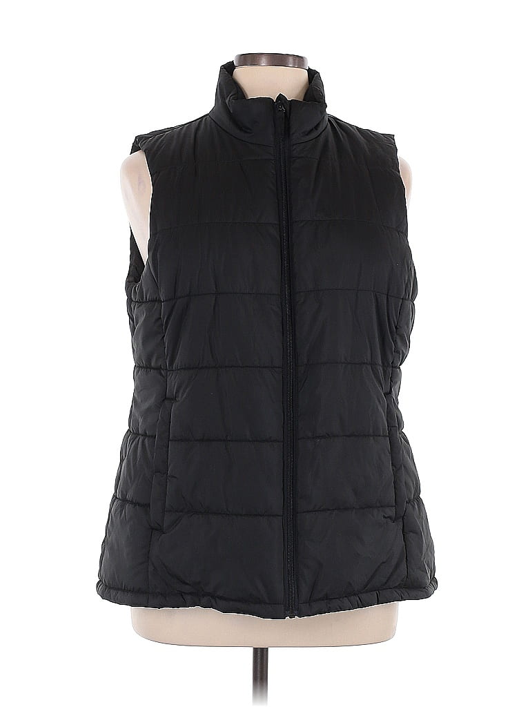 Amazon Essentials 100% Polyester Black Vest Size XL - 57% off | ThredUp