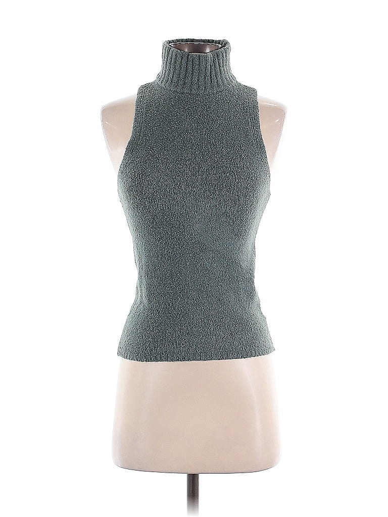 Express Green Turtleneck Sweater Size XS - 73% off | ThredUp