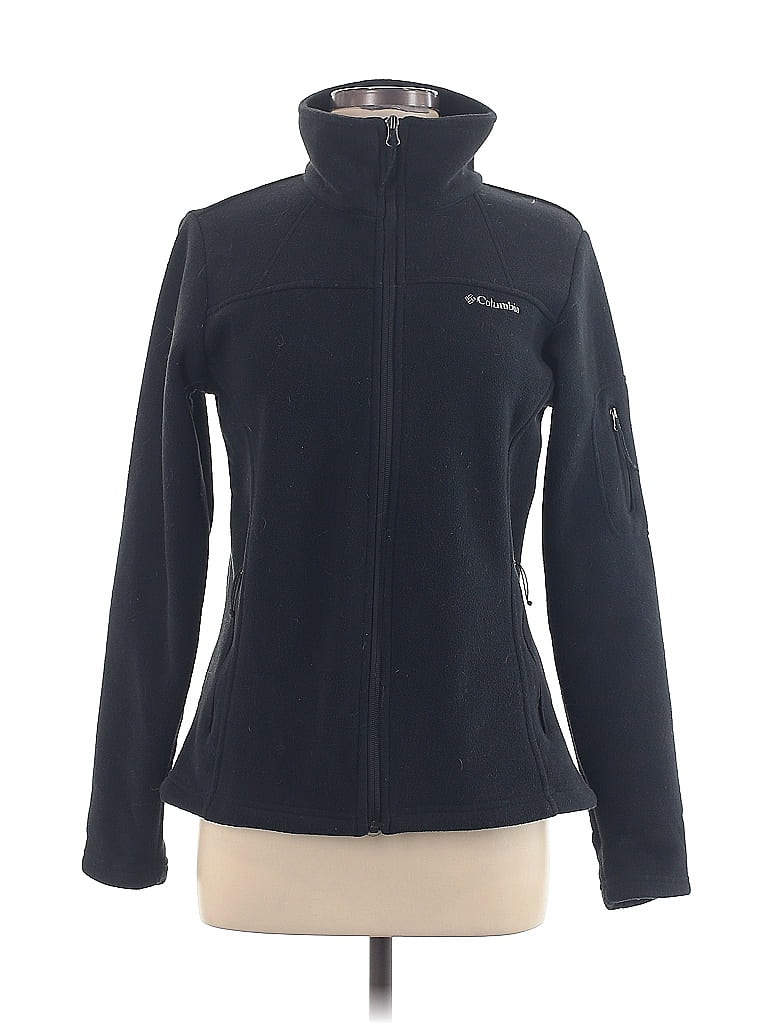 Columbia 100% Polyester Black Jacket Size M - 60% off | ThredUp