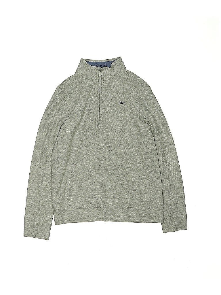 Vineyard Vines Gray Track Jacket Size M (big kids) - 46% off | ThredUp