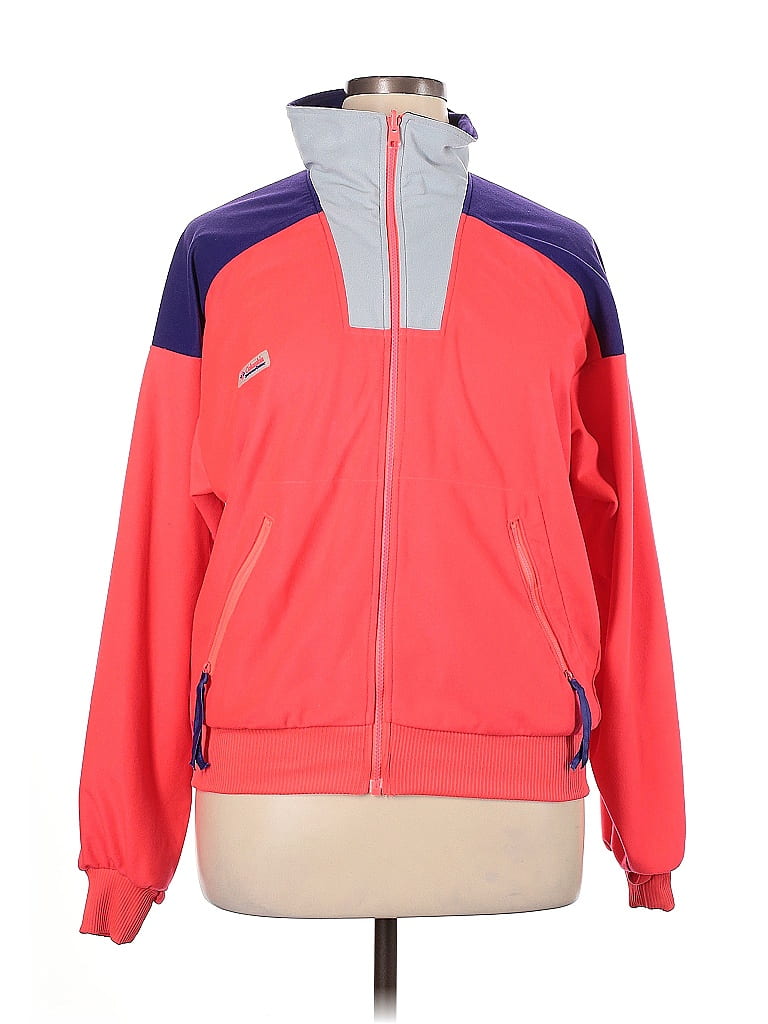 Columbia Color Block Pink Track Jacket Size XL - 58% off | ThredUp