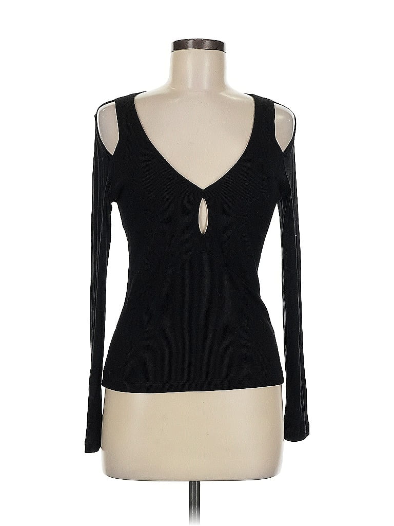 LNA Black Long Sleeve Top Size M - 77% off | ThredUp