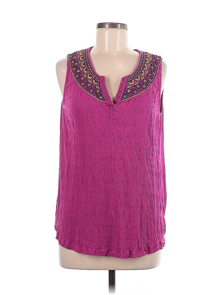 Akemi + Kin Purple Sleeveless Blouse Size M - 66% off | ThredUp