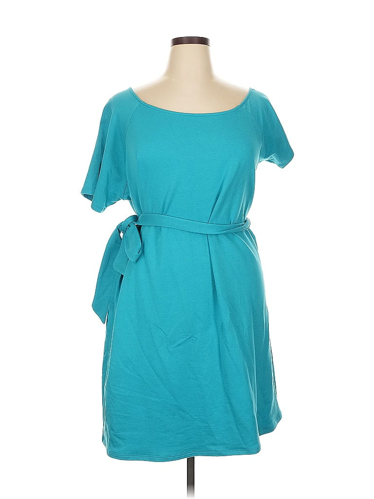 Torrid Teal Casual Dress Size 1X - 60% off | ThredUp