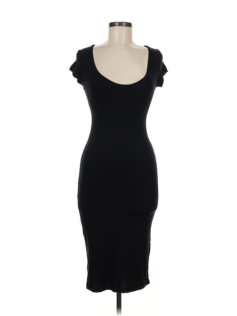 See You Monday Solid Black Cocktail Dress Size M - 56% off | ThredUp