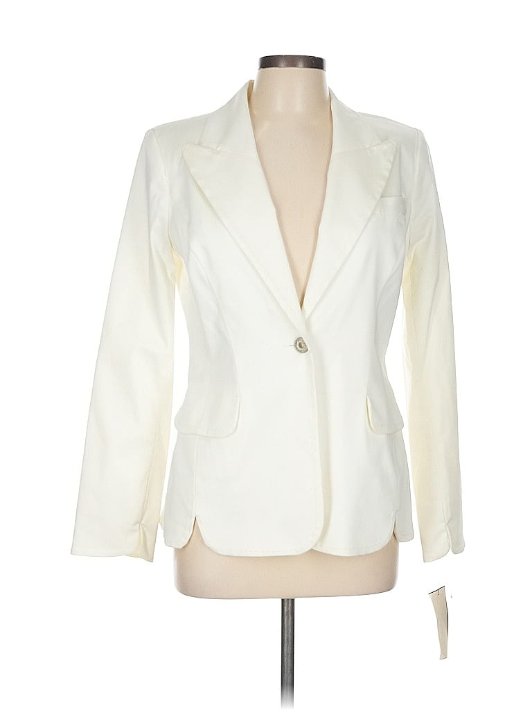 ABS Allen Schwartz Ivory Blazer Size 10 - 72% off | ThredUp