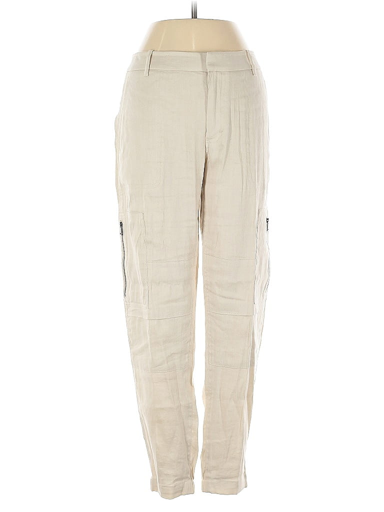 Vince. Ivory Linen Pants Size 4 - 78% off | ThredUp