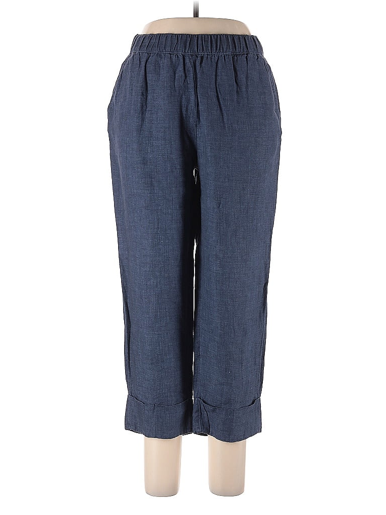 Sigrid Olsen 100% Linen Blue Linen Pants Size L - 78% off | ThredUp
