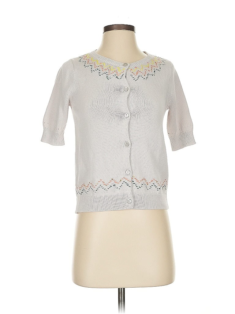 Bonpoint 100% Cotton Silver Cardigan Size XS - 20% off | ThredUp