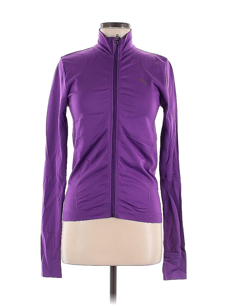 Puma Purple Track Jacket Size M - 71% off | ThredUp