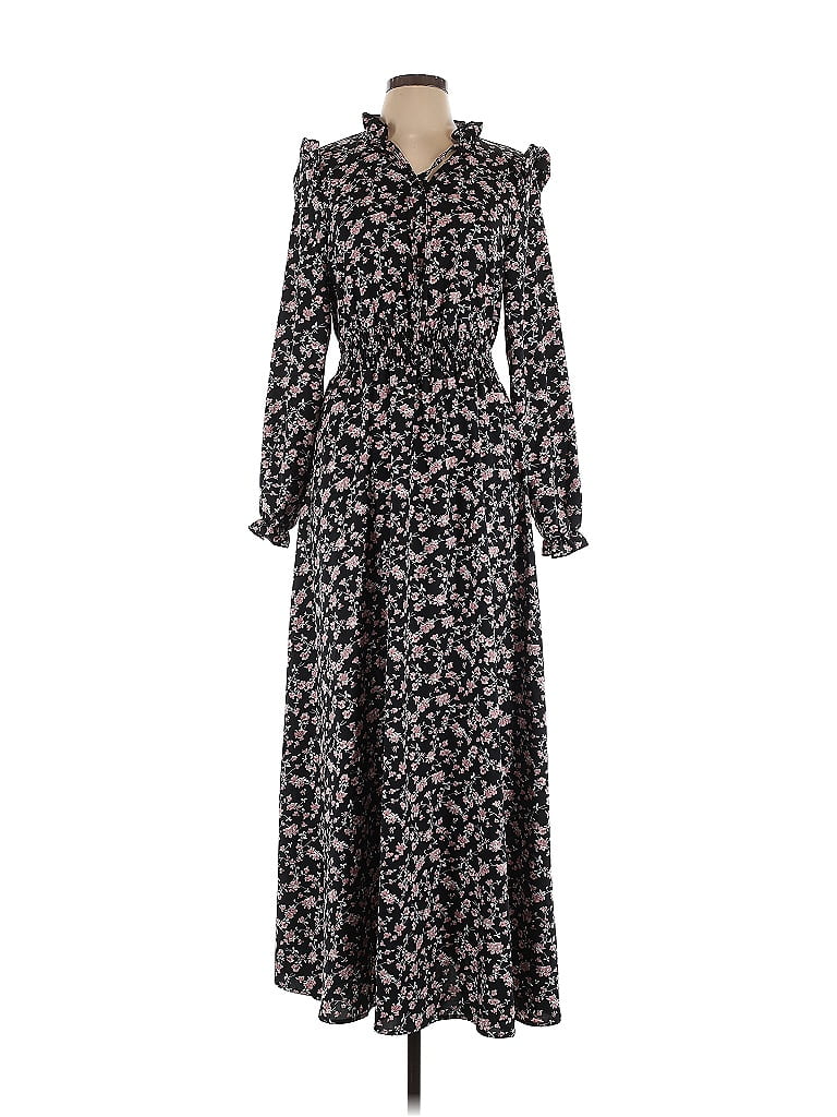 Shein 100% Polyester Black Casual Dress Size L - 46% off | ThredUp