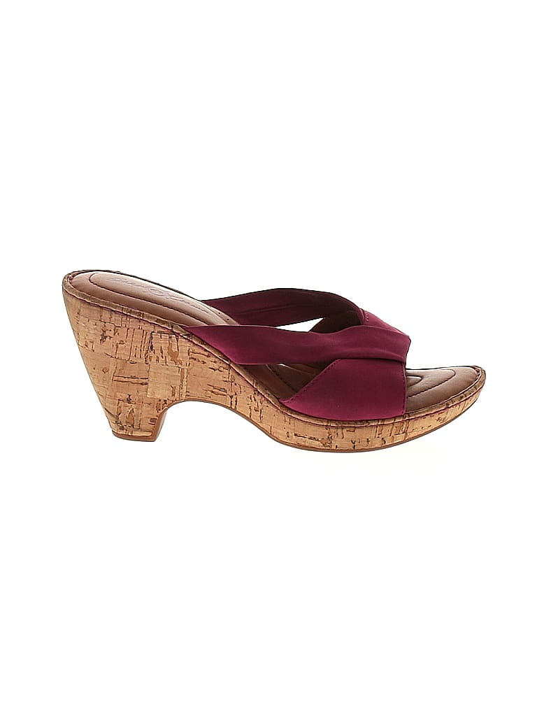 Born Crown Burgundy Pink Sandals Size 9 - 66% off | ThredUp