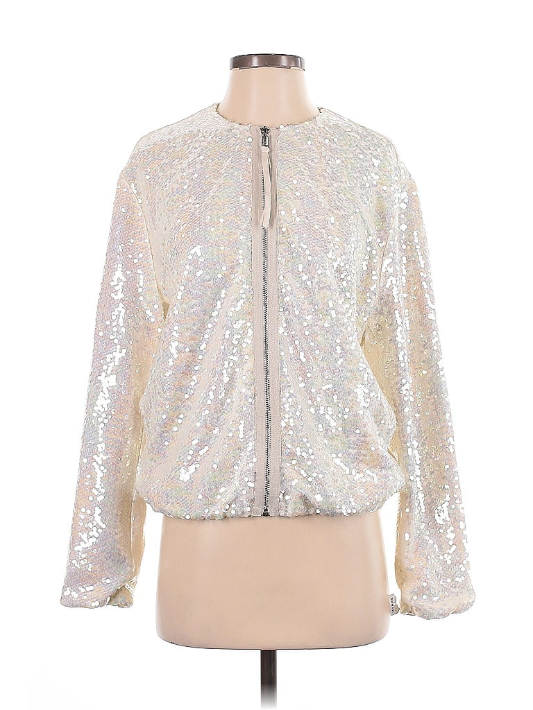 Dolce Cabo Metallic Silver Jacket Size XS - 76% off | ThredUp