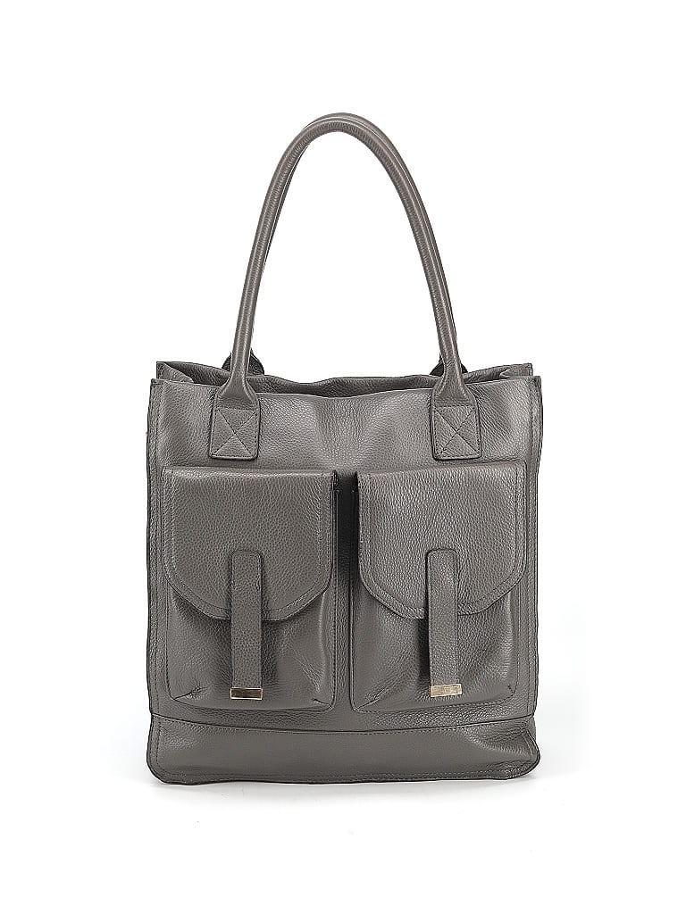 Erica Anenberg 100% Leather Gray Leather Crossbody Bag One size - 72% ...