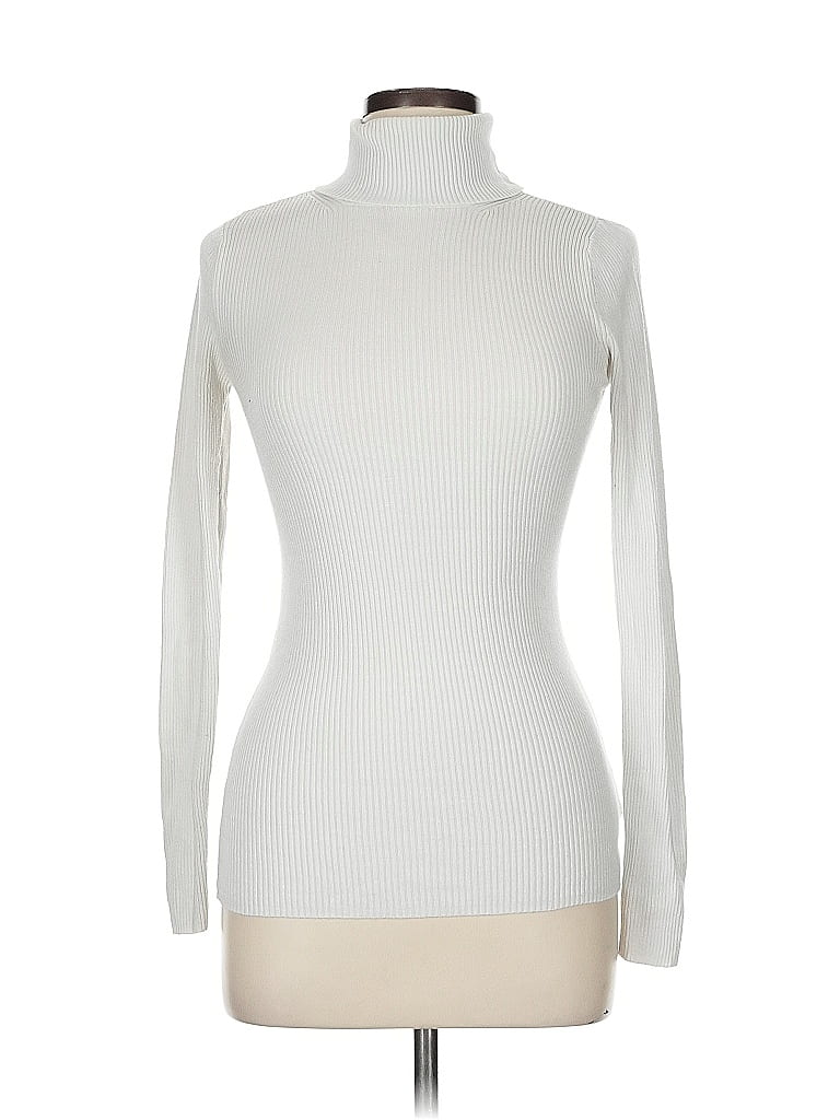 Express Ivory Turtleneck Sweater Size M - 70% off | ThredUp