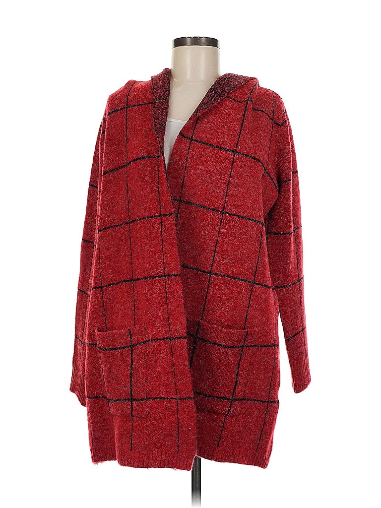 Cyrus Red Cardigan Size M - 57% off | ThredUp