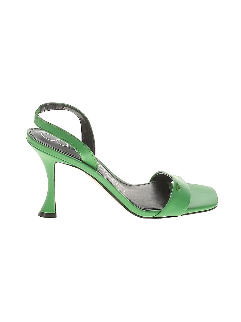 Calvin Klein Color Block Green Heels Size 8 - 66% off | ThredUp