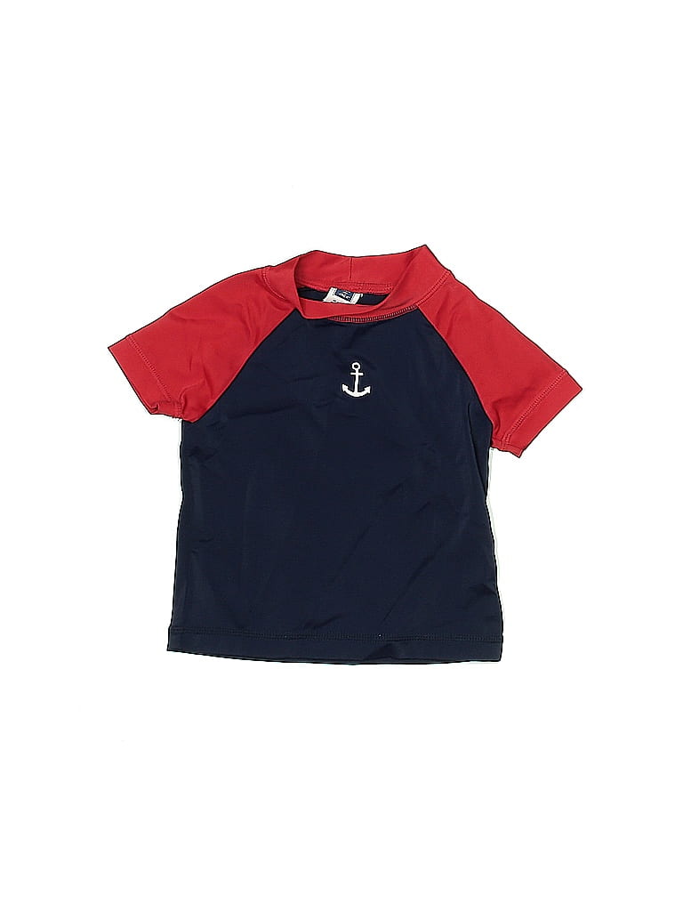 Janie and Jack Red Blue Rash Guard Size 0-3 mo - 45% off | ThredUp