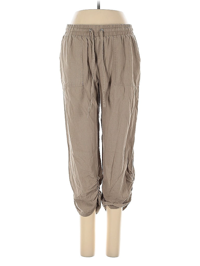 Jules & Leopold Solid Tan Linen Pants Size S - 60% off | ThredUp