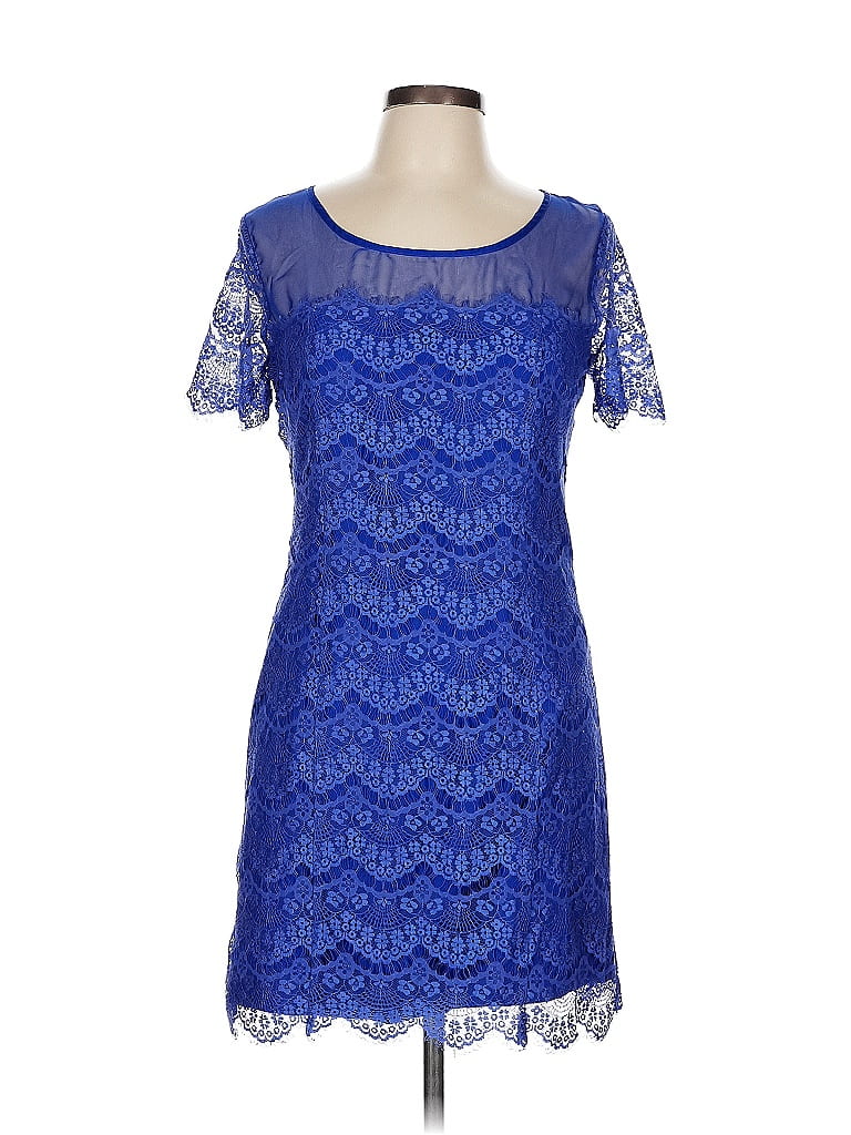 Gianni Bini Blue Cocktail Dress Size L - 69% off | ThredUp