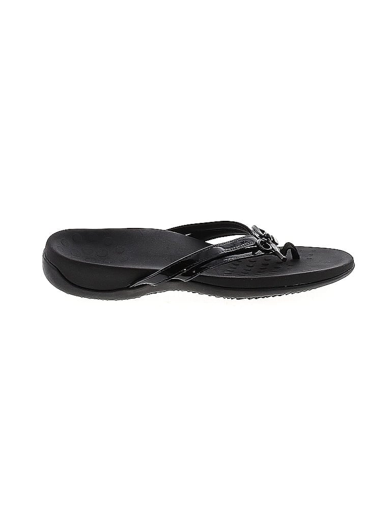 Vionic Black Flip Flops Size 8 - 53% off | ThredUp