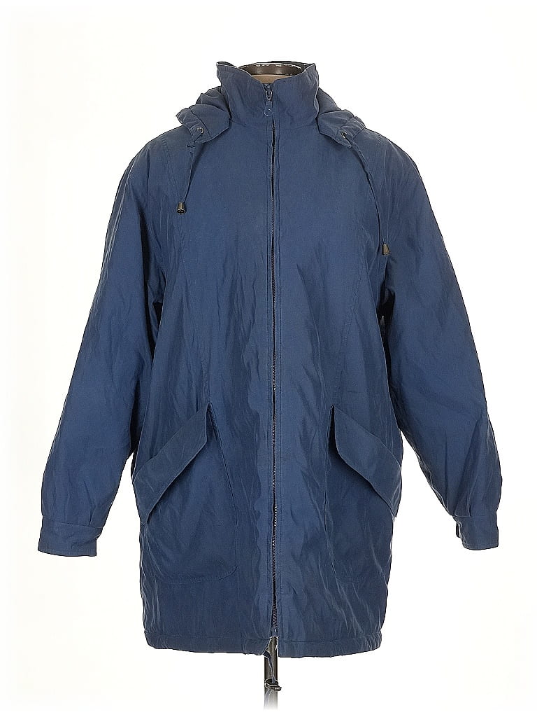 Outbrook Blue Raincoat Size 12 - 40% off | ThredUp
