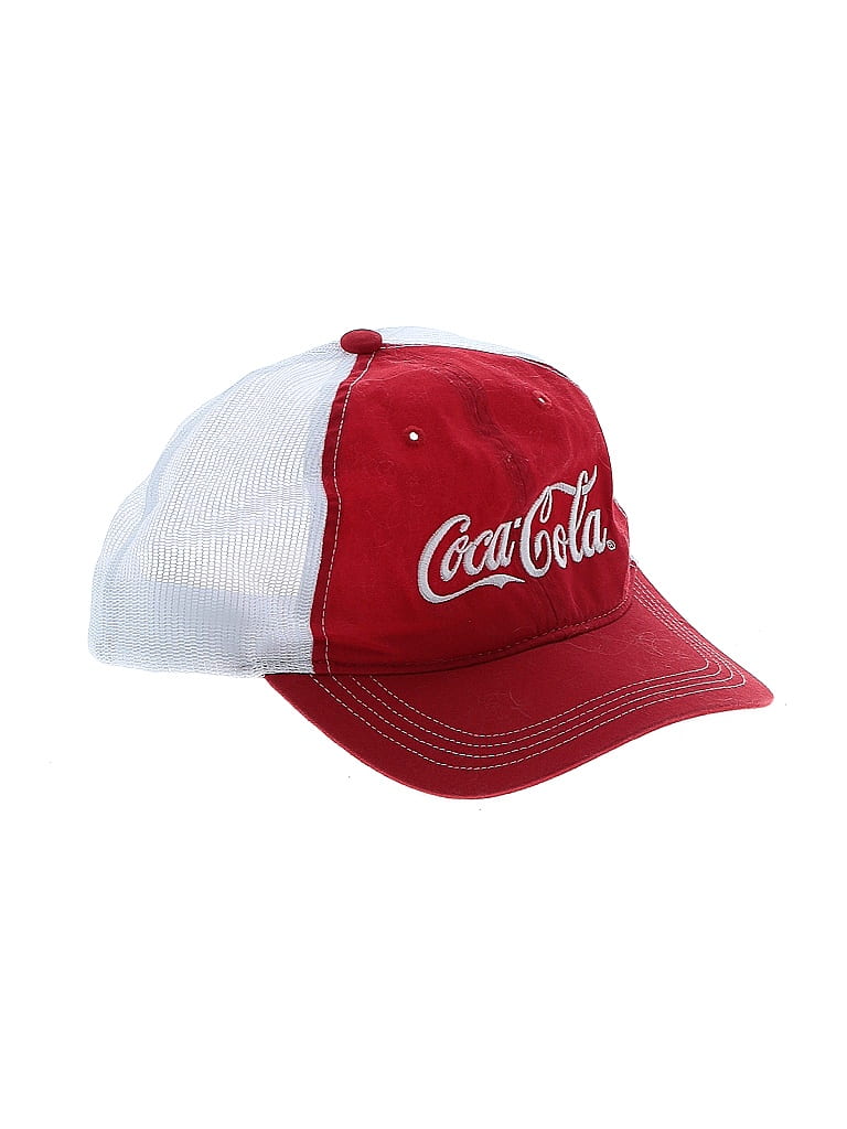 Coca-Cola 100% Cotton Red Baseball Cap One size - 0% off | ThredUp