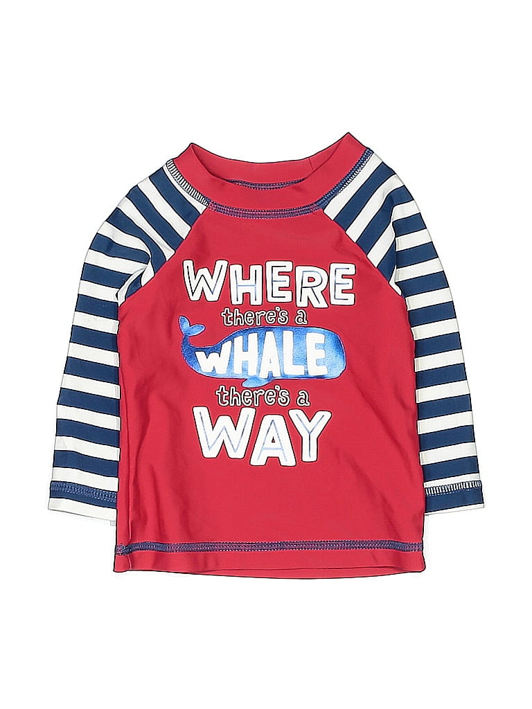 Hatley Red Rash Guard Size 6-9 mo - 55% off | ThredUp