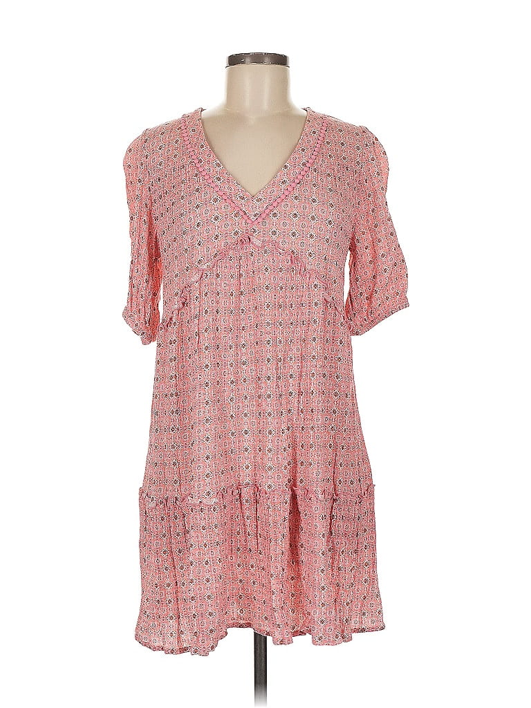 Knox Rose 100% Rayon Pink Casual Dress Size M - 24% off | ThredUp
