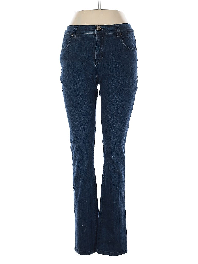 Simon Chang Blue Jeans Size 10 - 56% off | ThredUp