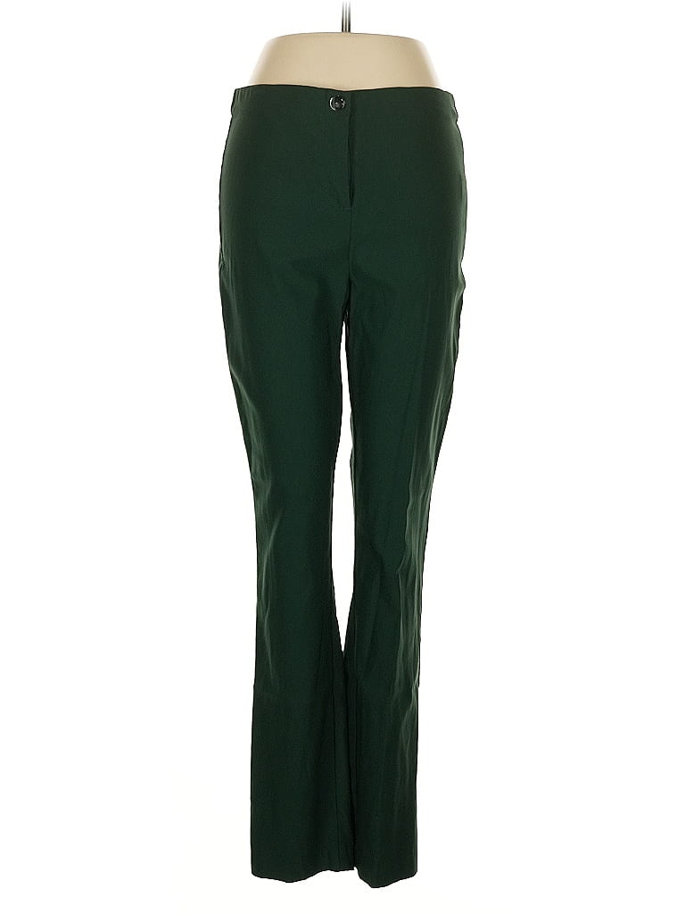Violets & Roses Solid Green Dress Pants Size 8 - 65% off | ThredUp