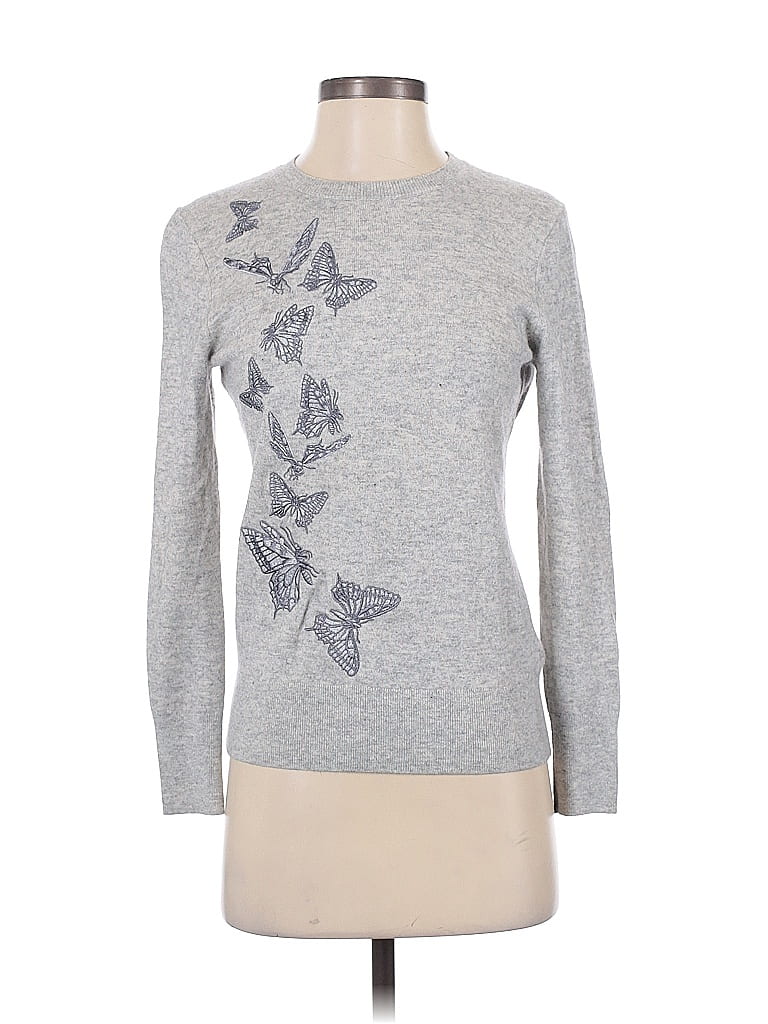 Ted Baker London Silver Gray Pullover Sweater Size 4 - 76% off | ThredUp