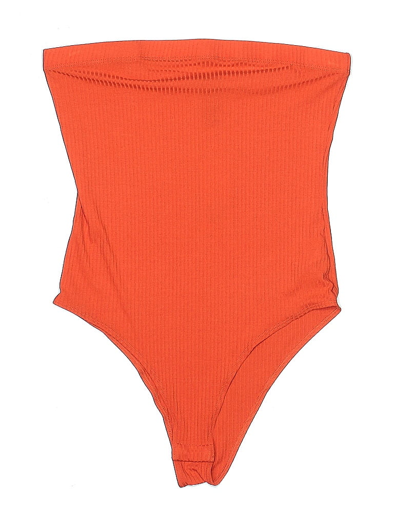 Wild Fable Orange Bodysuit Size M - 34% off | ThredUp