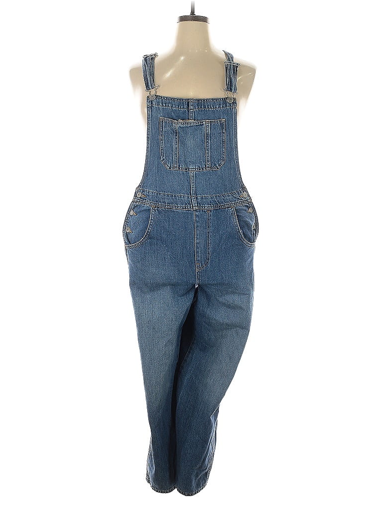 Levi's 100% Cotton Blue Overalls Size L - 50% off | ThredUp