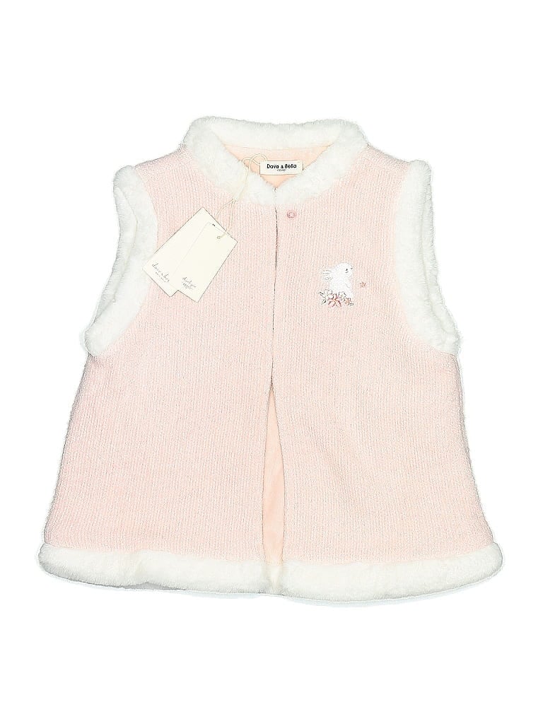 Dave & Bella 100% Metallic Pink Vest Size 130 (big kids) - 68% off ...
