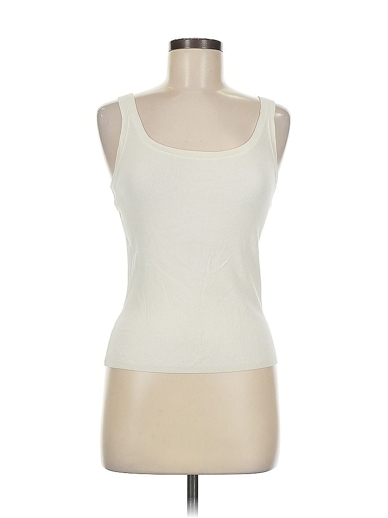 Express Ivory Tank Top Size M - 50% off | ThredUp