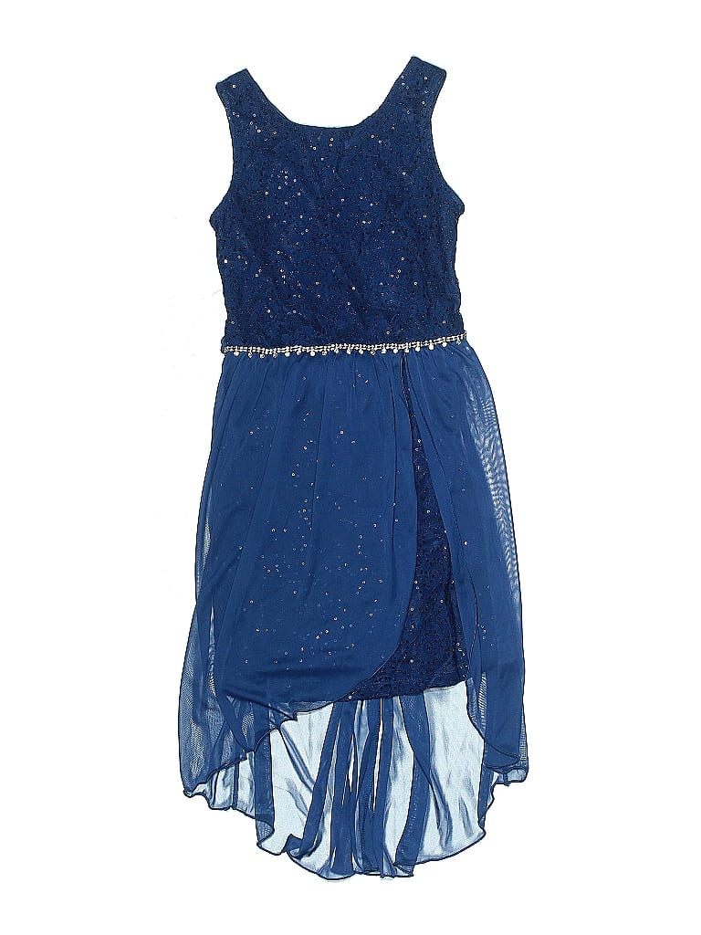 BCX Girl Blue Dress Size 10 - 63% off | ThredUp