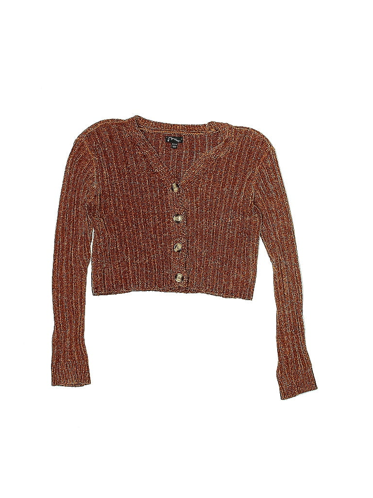 Art Class 100% Polyester Orange Tan Cardigan Size 14 (big kids) - 52% ...