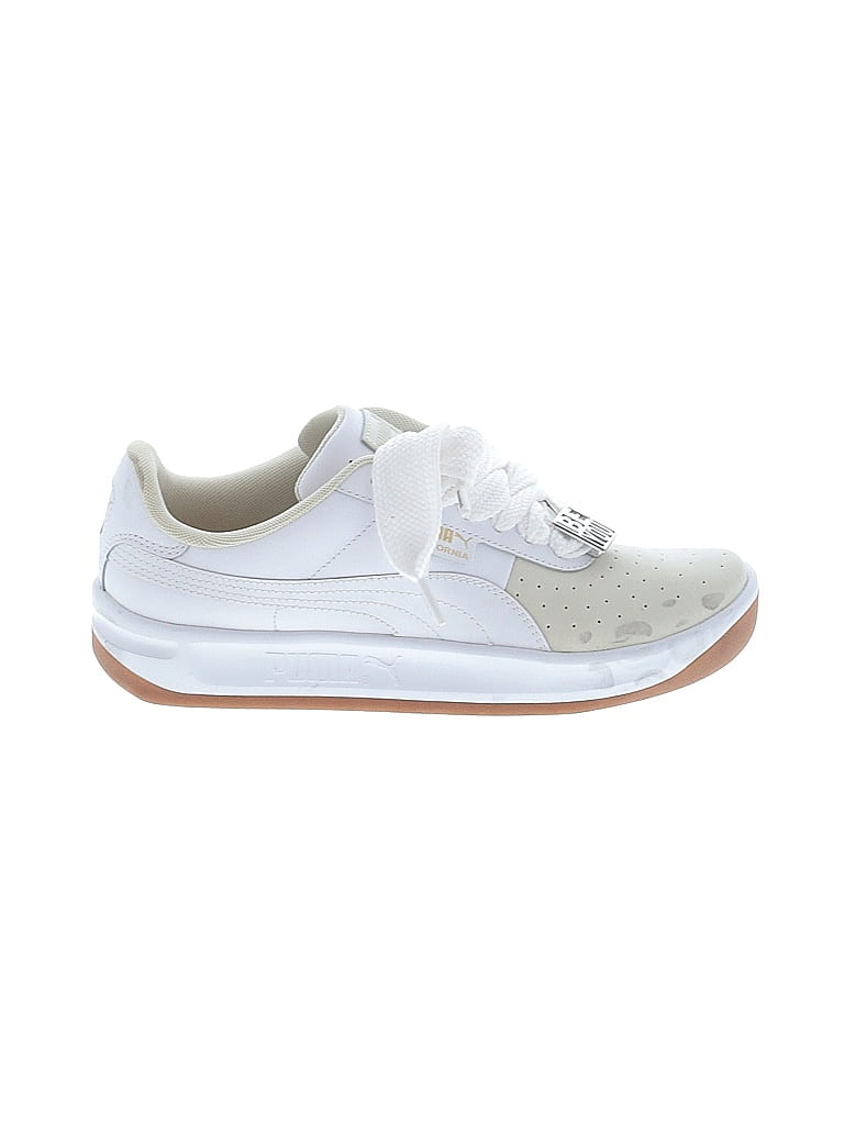 Puma White Sneakers Size 9 1/2 - 75% off | ThredUp