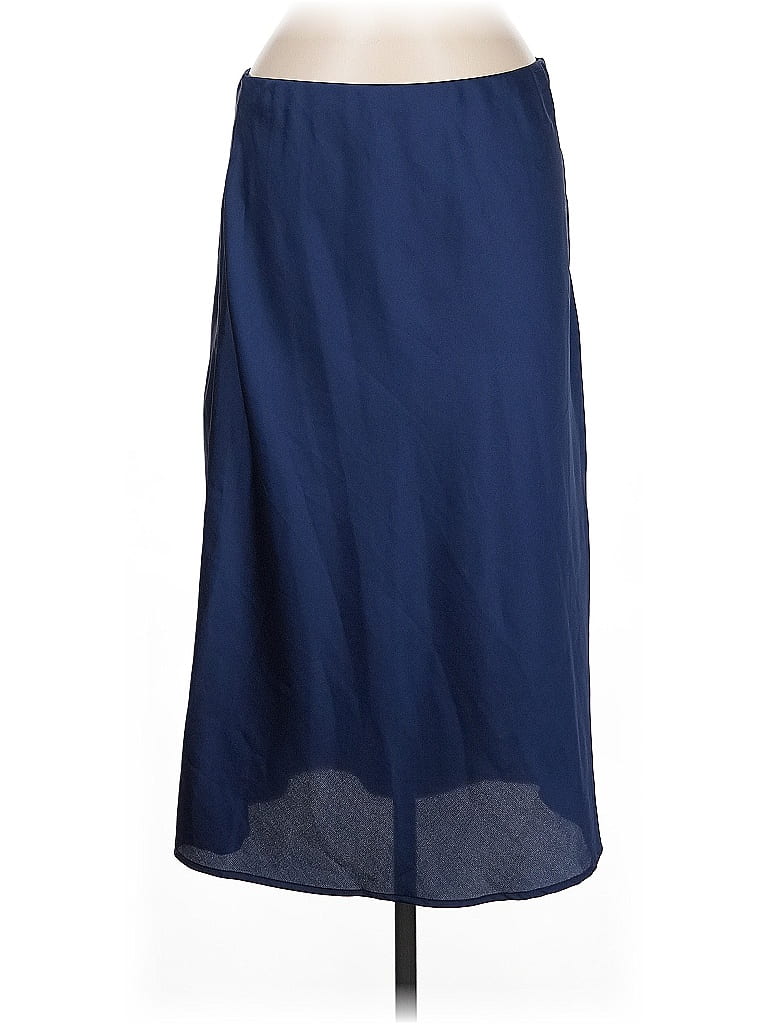 Liv Los Angeles Solid Blue Formal Skirt Size M - 50% off | ThredUp