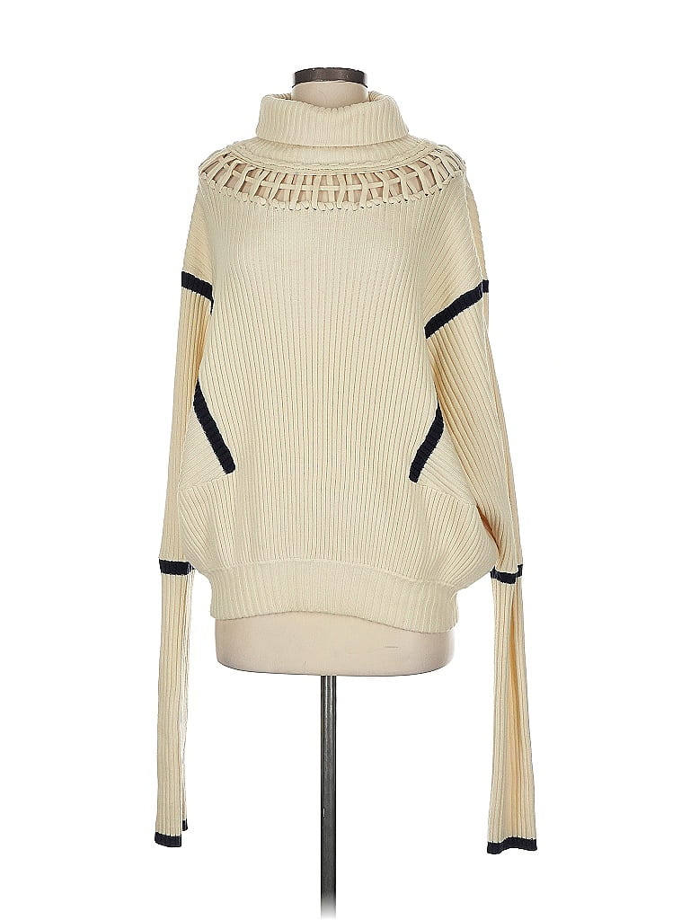 palmer//harding 100% Cotton Ivory Pullover Sweater Size S - 74% off ...