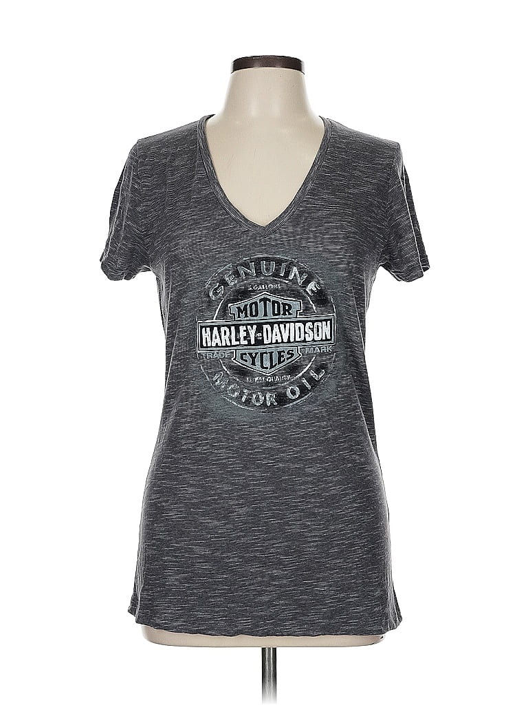 Harley Davidson Gray Short Sleeve T-Shirt Size M - 59% off | ThredUp