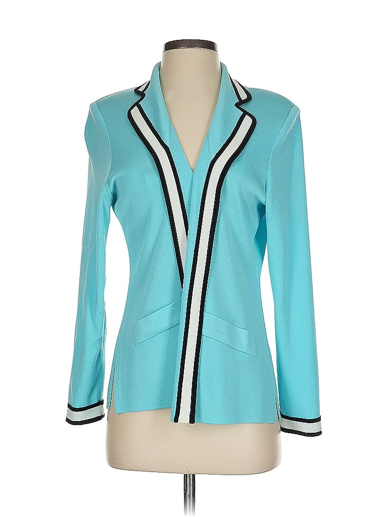 misook 100% Acrylic Teal Cardigan Size S - 80% off | ThredUp