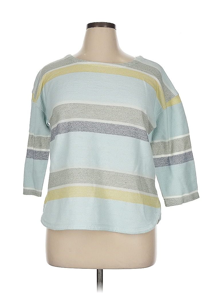 T by Talbots Blue Sweatshirt Size XL - 71% off | ThredUp