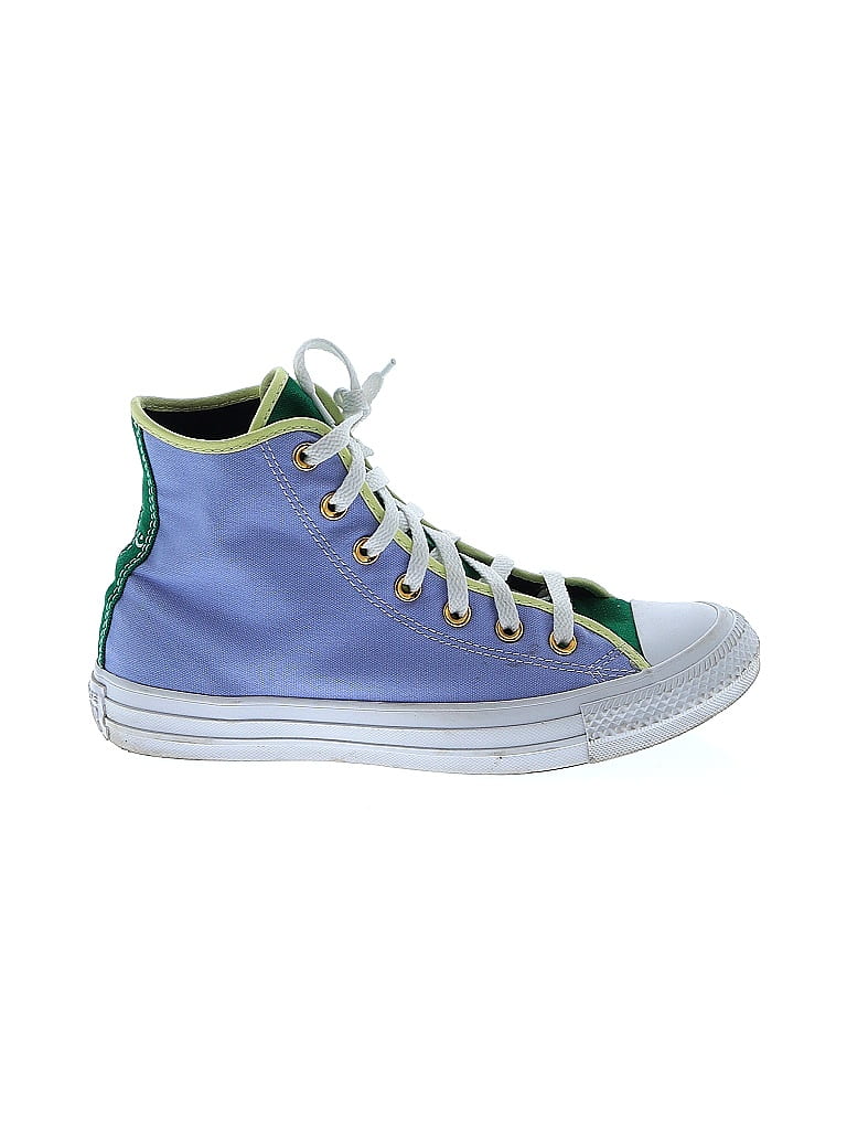 Converse Color Block Blue Purple Sneakers Size 7 1/2 - 40% off | ThredUp
